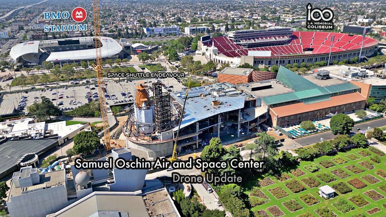 Space Shuttle Endeavour's new $400 Million CA Science Center ...