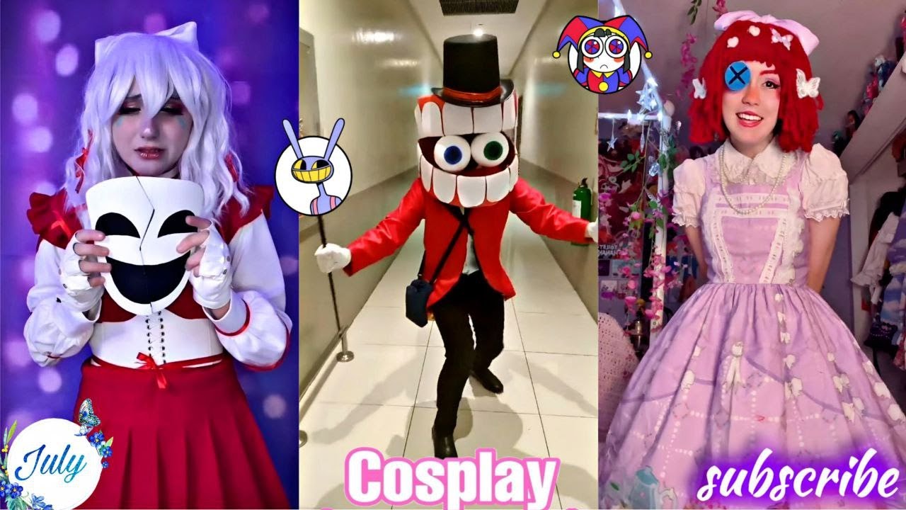 The Amazing Digital Circus Cosplay - Tiktok's Compilation #7 - YouTube