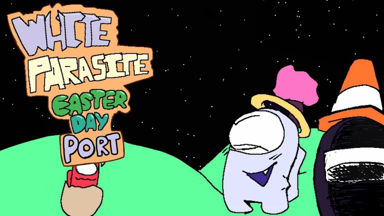 fnf vs white parasite easter update psych engine port - YouTube