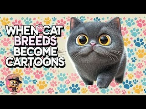Animated World - When Cat Breeds Become Cartoons - YouTube