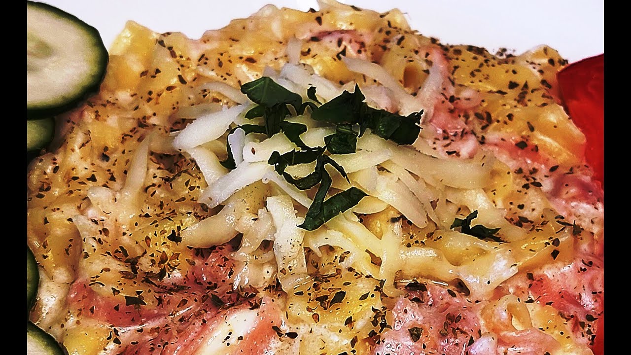 Ručak za 15 minuta- pasta sa šunkom - Lunch in 15 mintes - pasta with ...