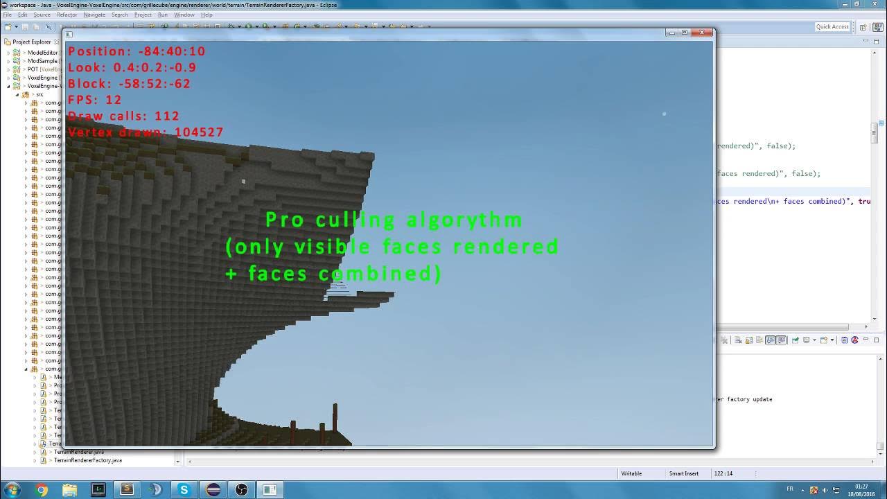 Voxel cubical meshing algorithm comparison - YouTube