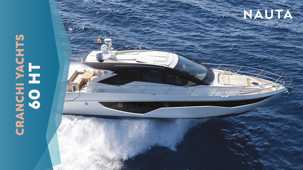 Cranchi Yachts - 60HT coupè - POV boat tour esterni e cabine - YouTube
