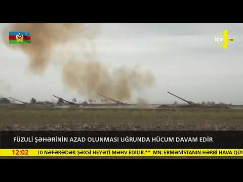 Füzuli şəhərinin azad olunması uğrunda hücum davam edir
