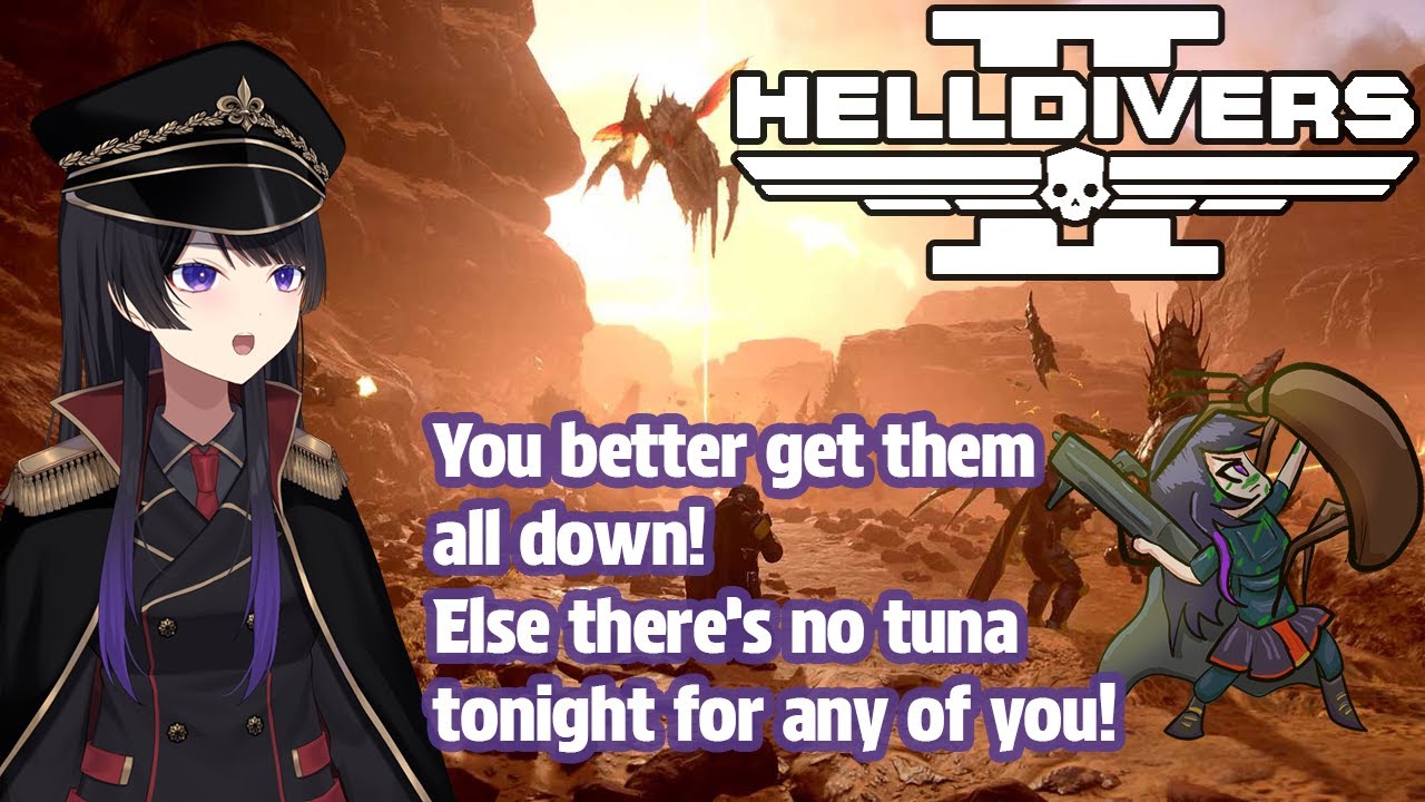 😼The Cat Empire plays Helldivers 2😼Get in your delivery boxes, cats ...