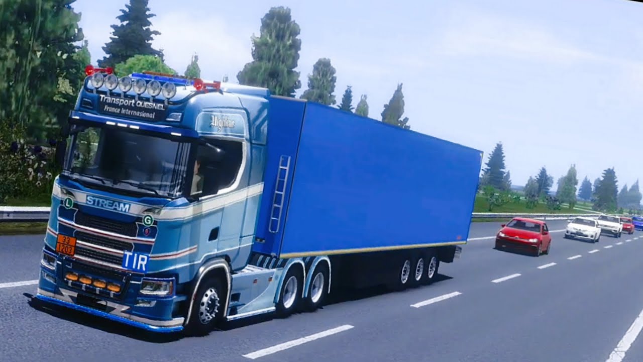 Truckers of Europe 3| ОБЗОР STREAM/ST - SCANIA S TRANSPORT QUESNEL S730 ...