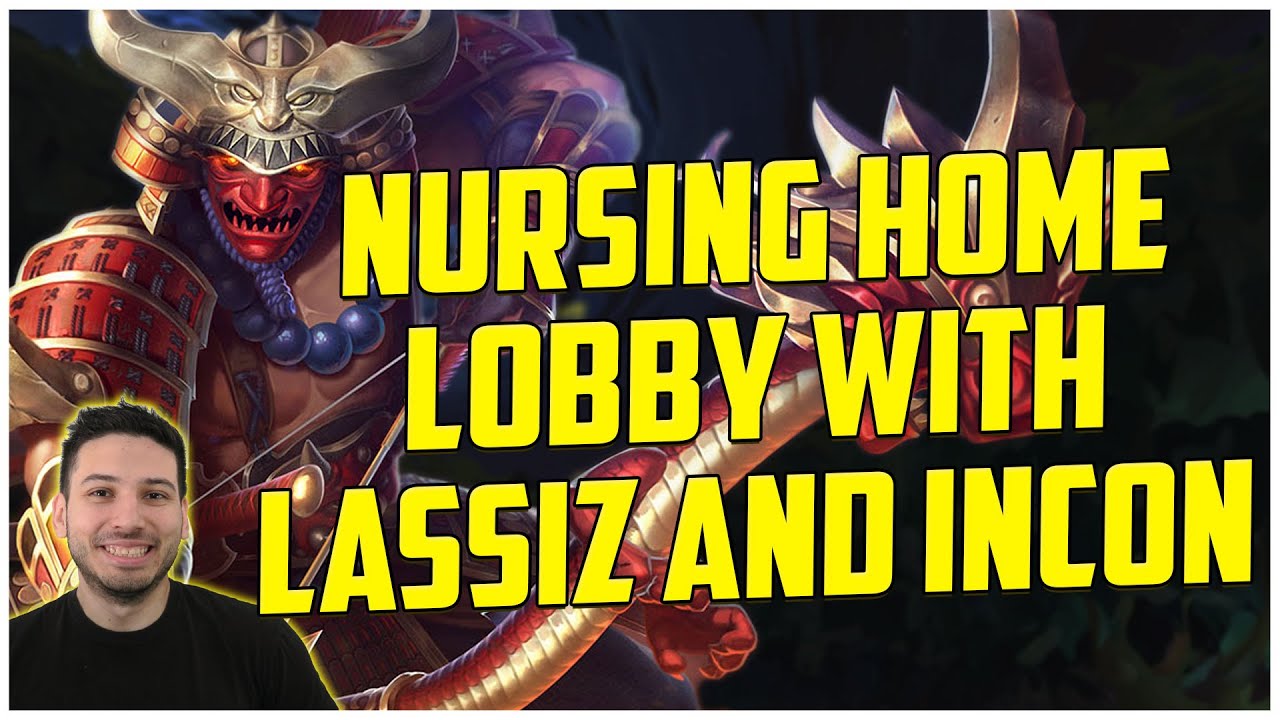 NURSING HOME LOBBY WITH LASSIZ AND INCON - HACHIMAN RANKED SMITE S10 ...