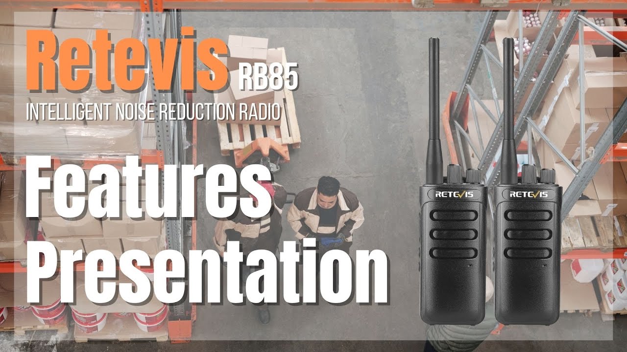 Retevis RB85 Walkie Talkie Function Presentation | High Power ...