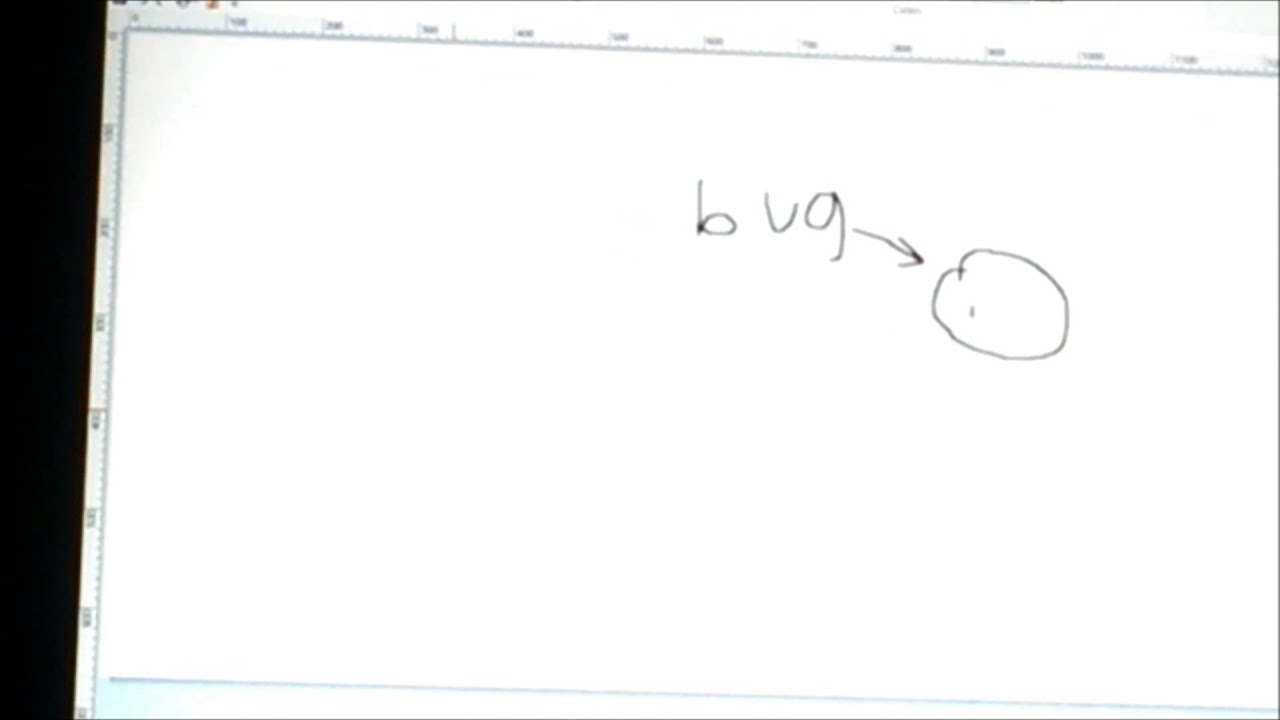 A Bug On My Screen - YouTube