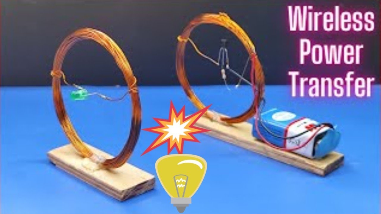 How to make wireless power supply science project || please subscribe 🙏 ...