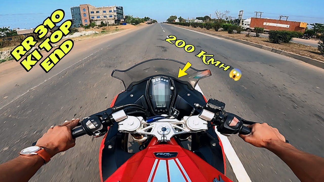 RR310 KI TOP SPEED TEST || 200 KMH 😱 |Md Sahil Vlogs - YouTube