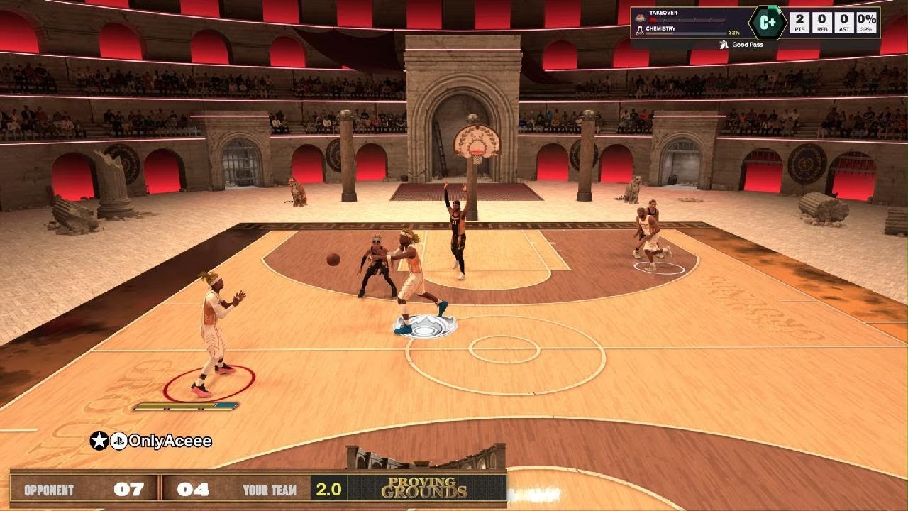 NBA 2k25 Half court shot😅 - YouTube