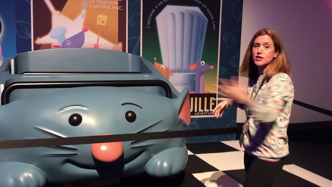 Remy’s Ratatouille Ride Vehicle - YouTube