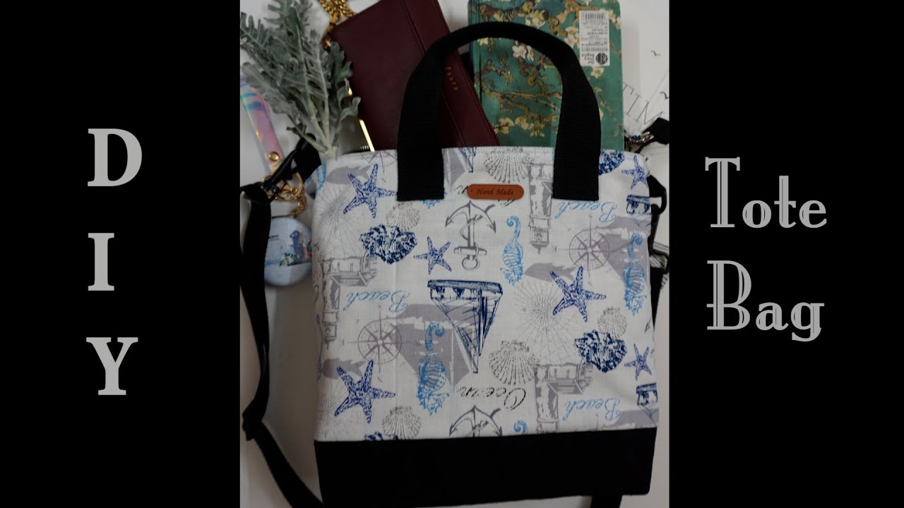 EP13. DIY| How to Make a Tote Bag - YouTube