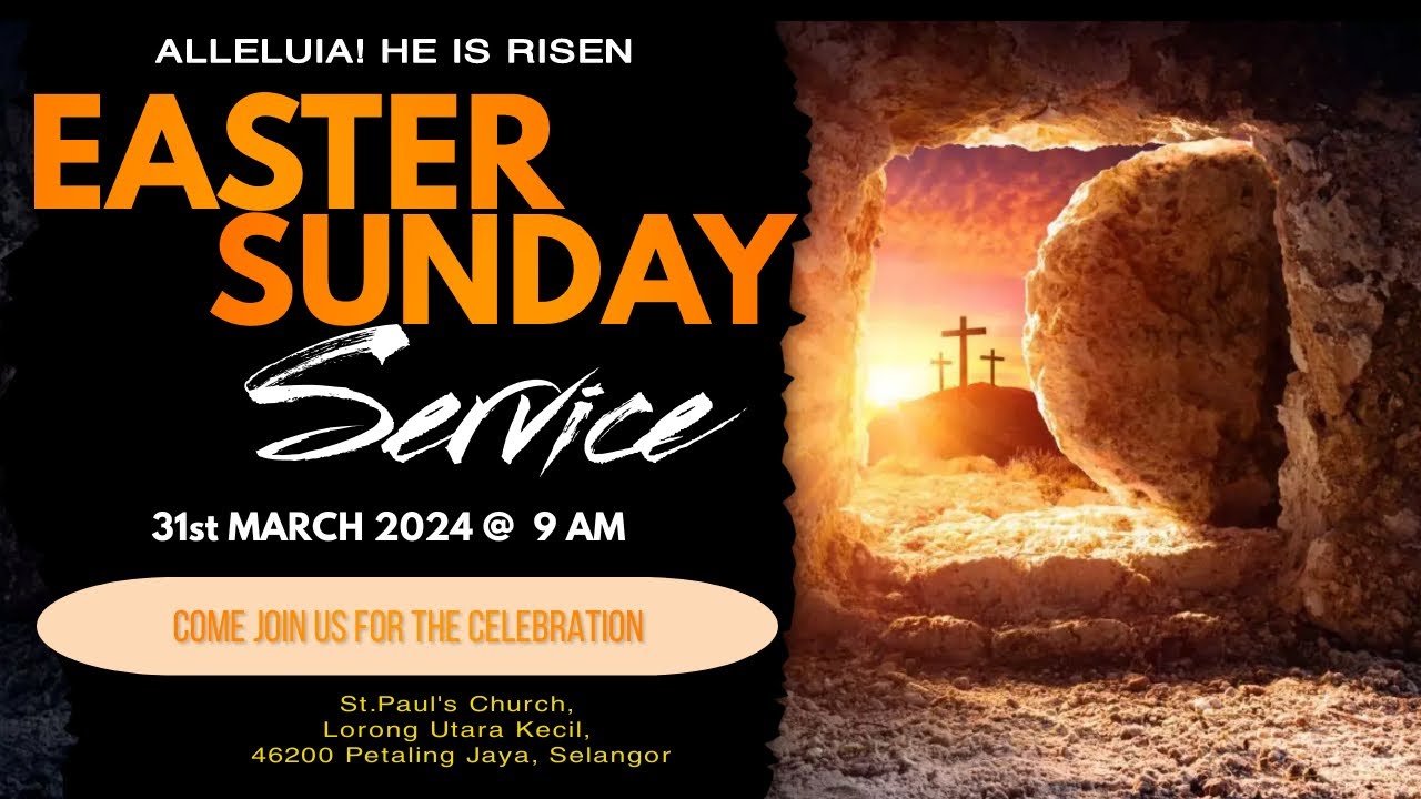 Easter Sunday Service (March 31 2024) - YouTube