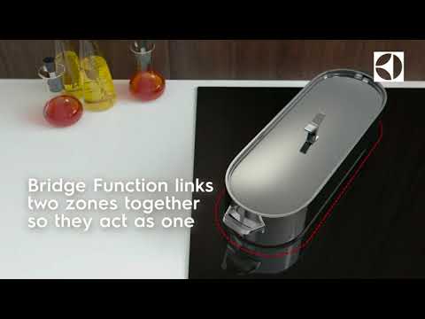 Electrolux Induction Hob - Bridge Function - YouTube