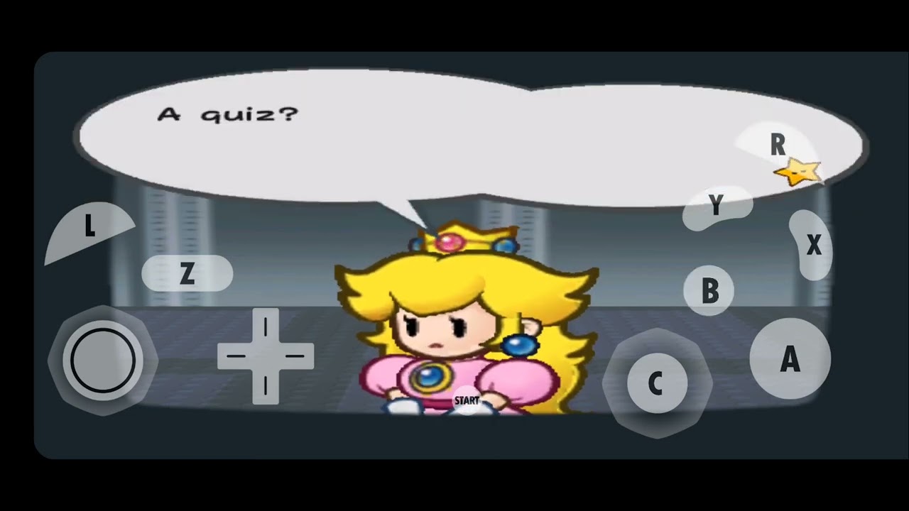 Paper Mario TTYD Peach Cutscene - YouTube