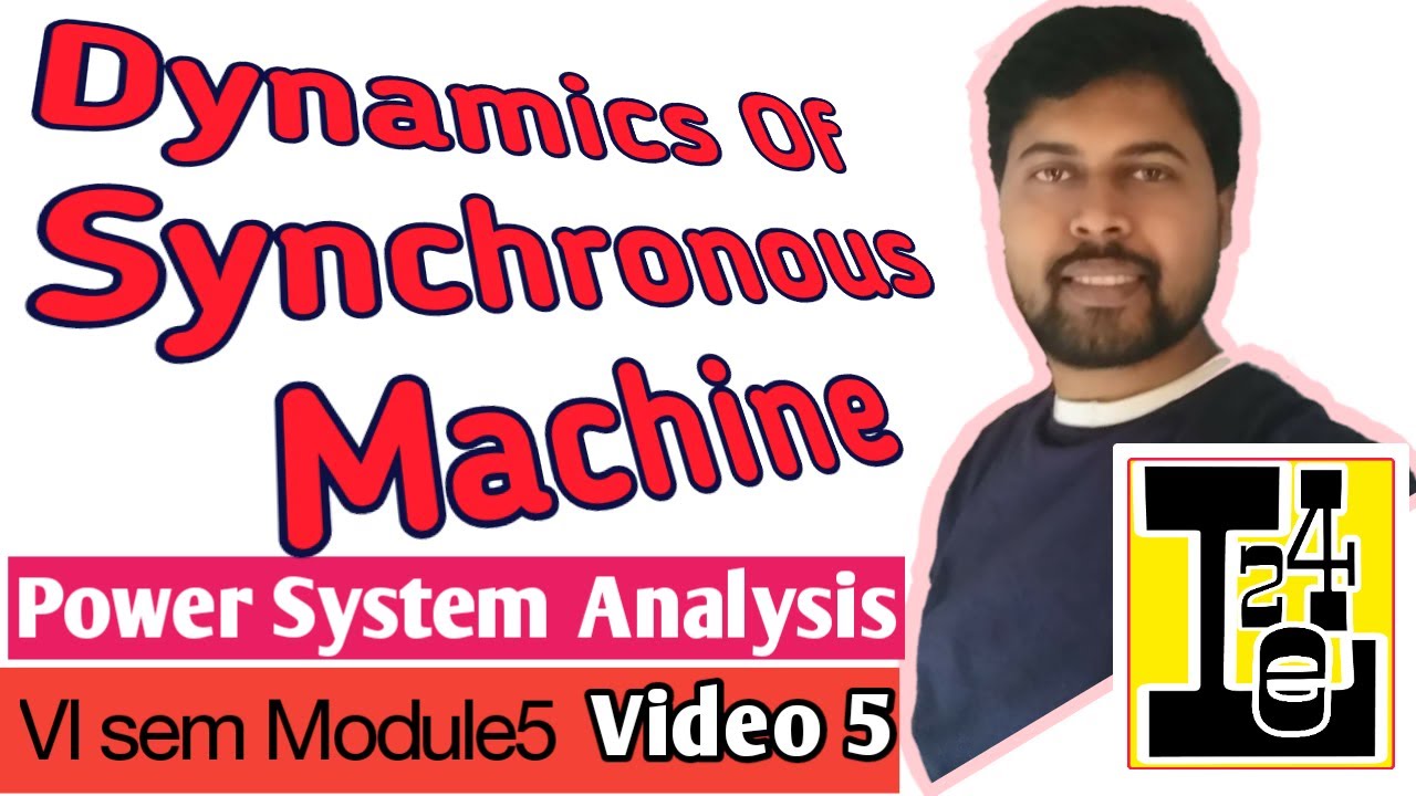 Dynamics Of Synchronous Machine | Transient Stability | Power System ...
