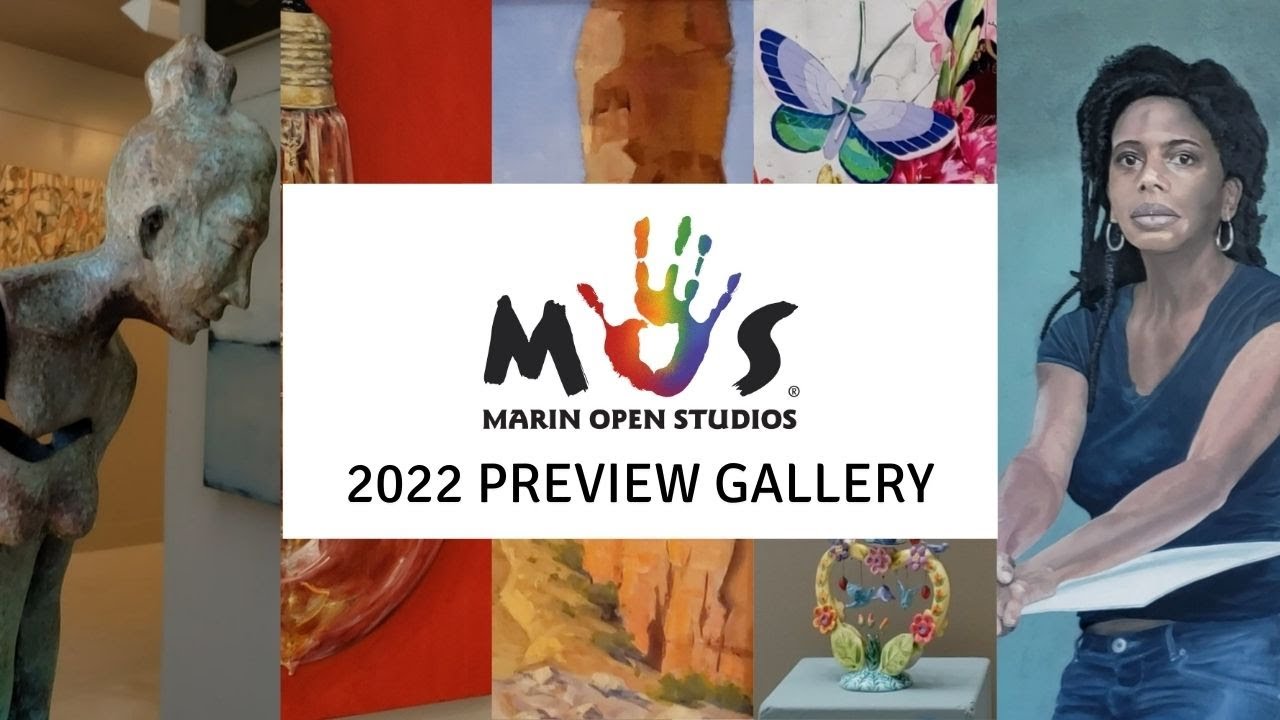 Art Gallery Sneak Peek for Marin Open Studios 2022 - YouTube