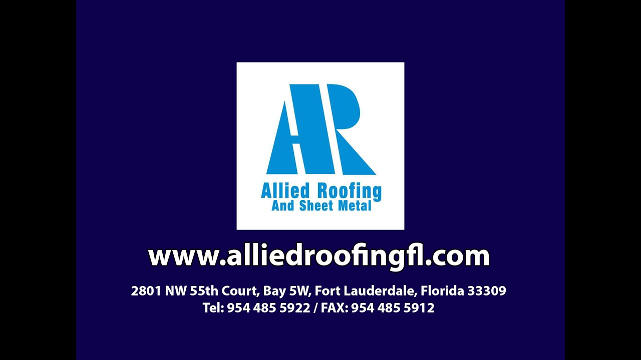 Allied Roofing and Sheet Metal - YouTube