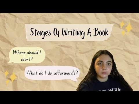 The Stages Of Writing A Book | How I Write My Novels - YouTube