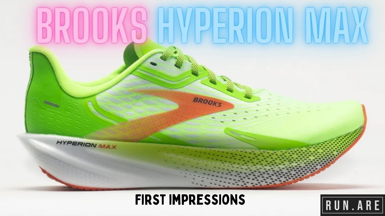BROOKS HYPERION MAX - First Impressions Review - YouTube