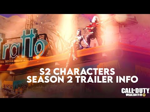 CODM SEASON 2 TRAILER INFO & CHARACTERS COD MOBILE S2 BP TEASERS 2023 ...