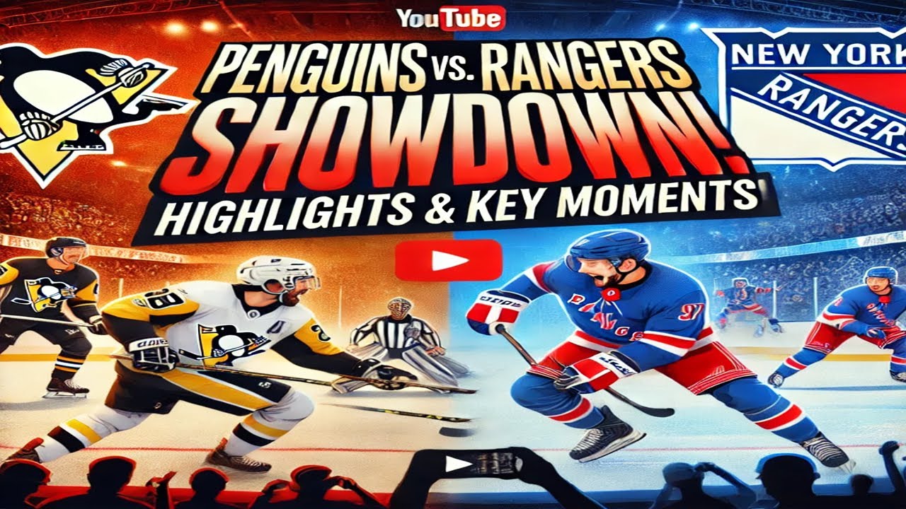 Penguins vs. Rangers: Unbelievable Highlights & Key Moments! - YouTube