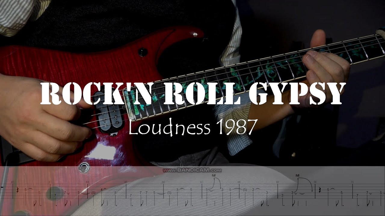 Rock'n Roll Gypsy Solo Cover with Tab. - YouTube