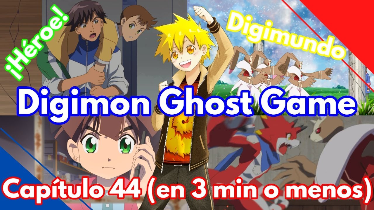 Conejos de los deseos - Digimon Ghost Game capítulo 44 review (en 3 ...
