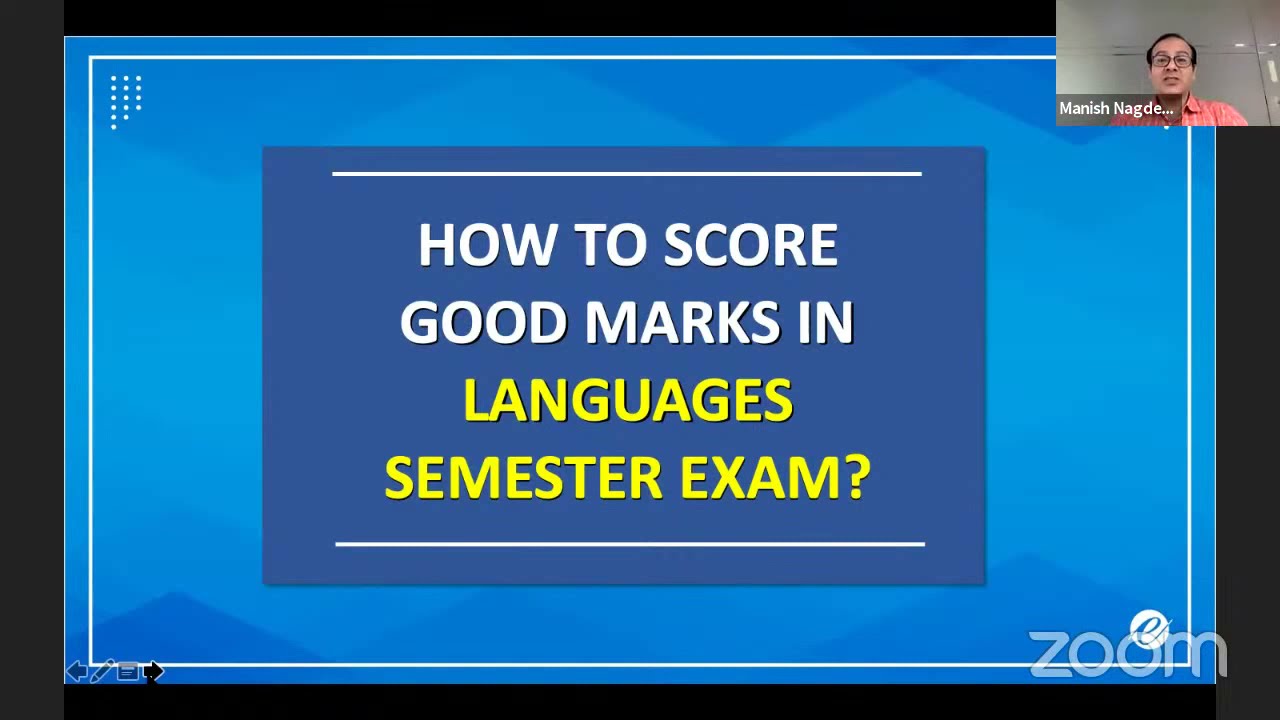 Std IX_(Maharashtra Board)_Language Webinar - YouTube