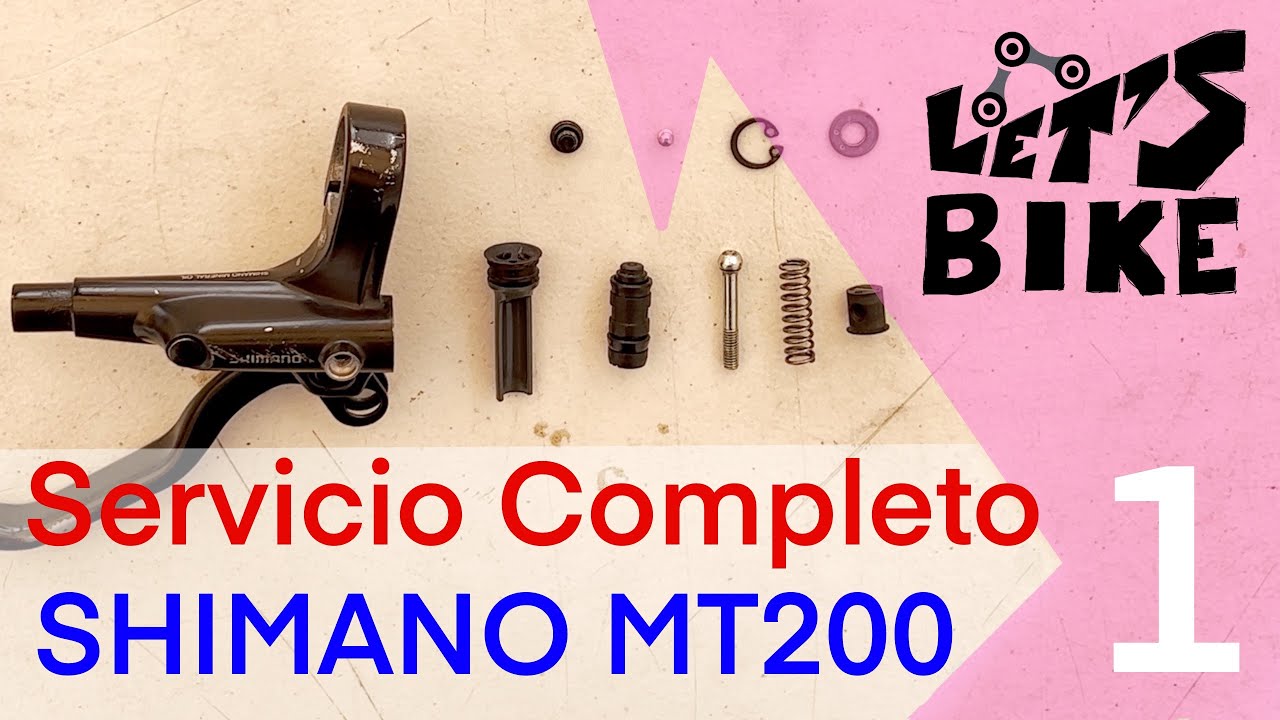 Servicio completo Shimano MT200 parte 1 - YouTube