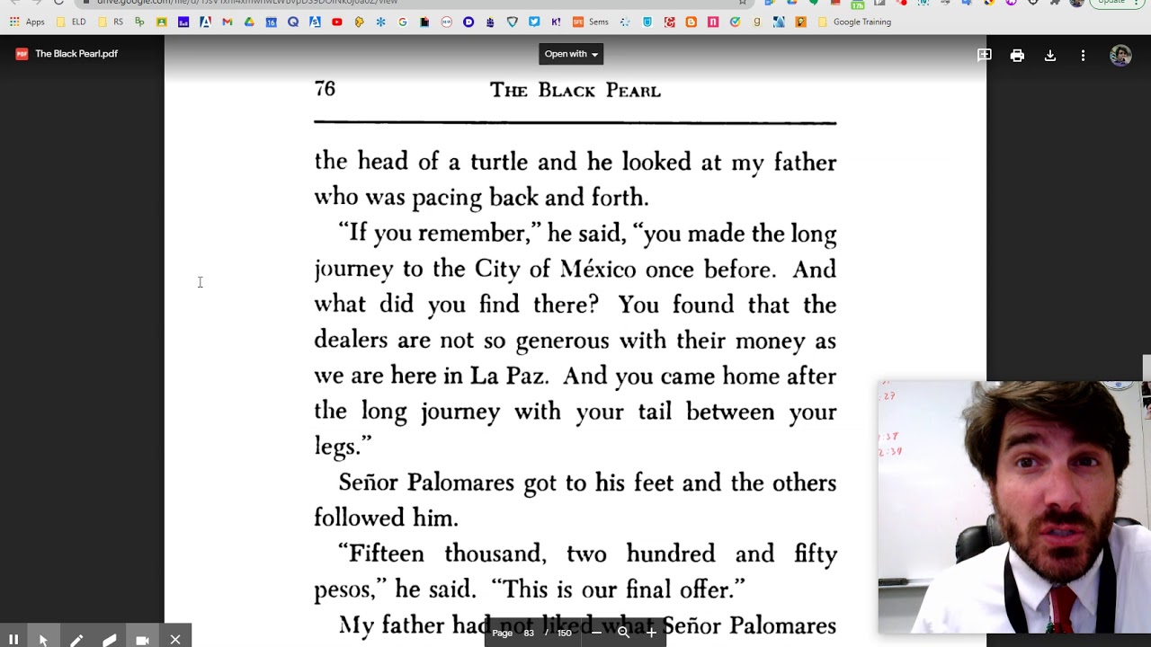 The Black Pearl ch 9 and analysis - YouTube