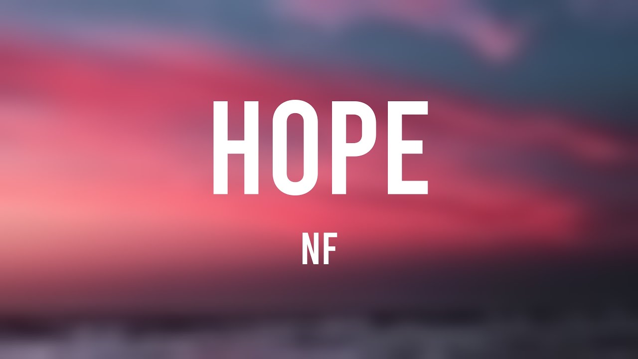 HOPE - NF|Lyric Version|🐝 - YouTube