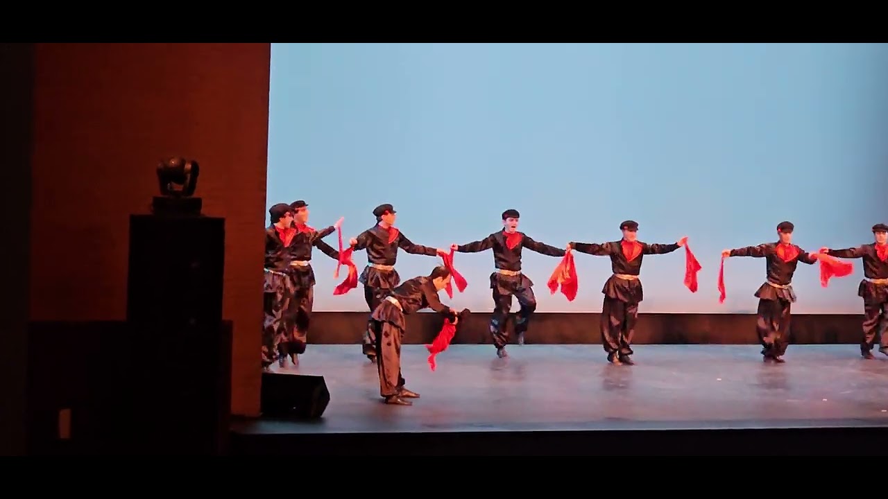 Armenian national traditional dance. Berd dance group in Glendale. # ...