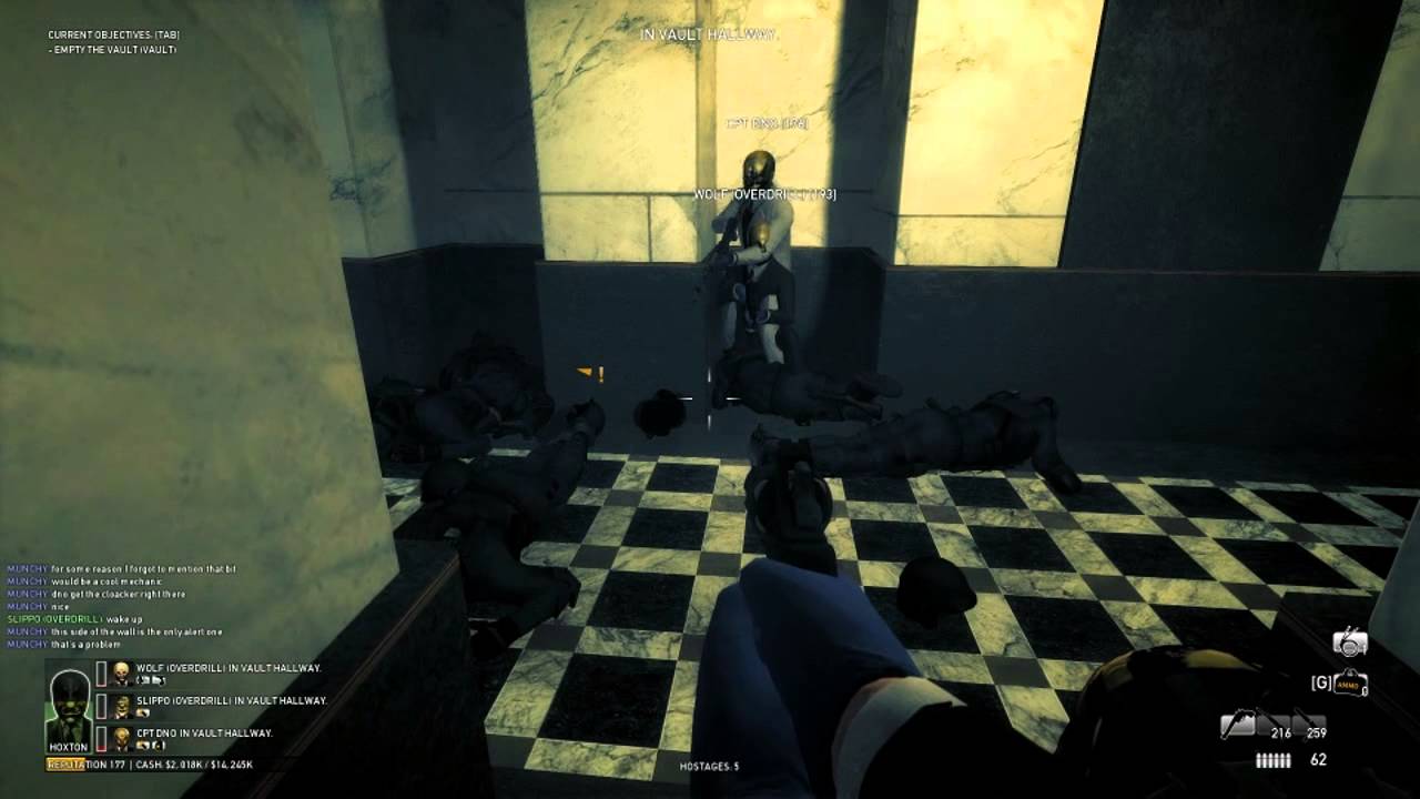 Payday: Overdrill Vault run. - YouTube