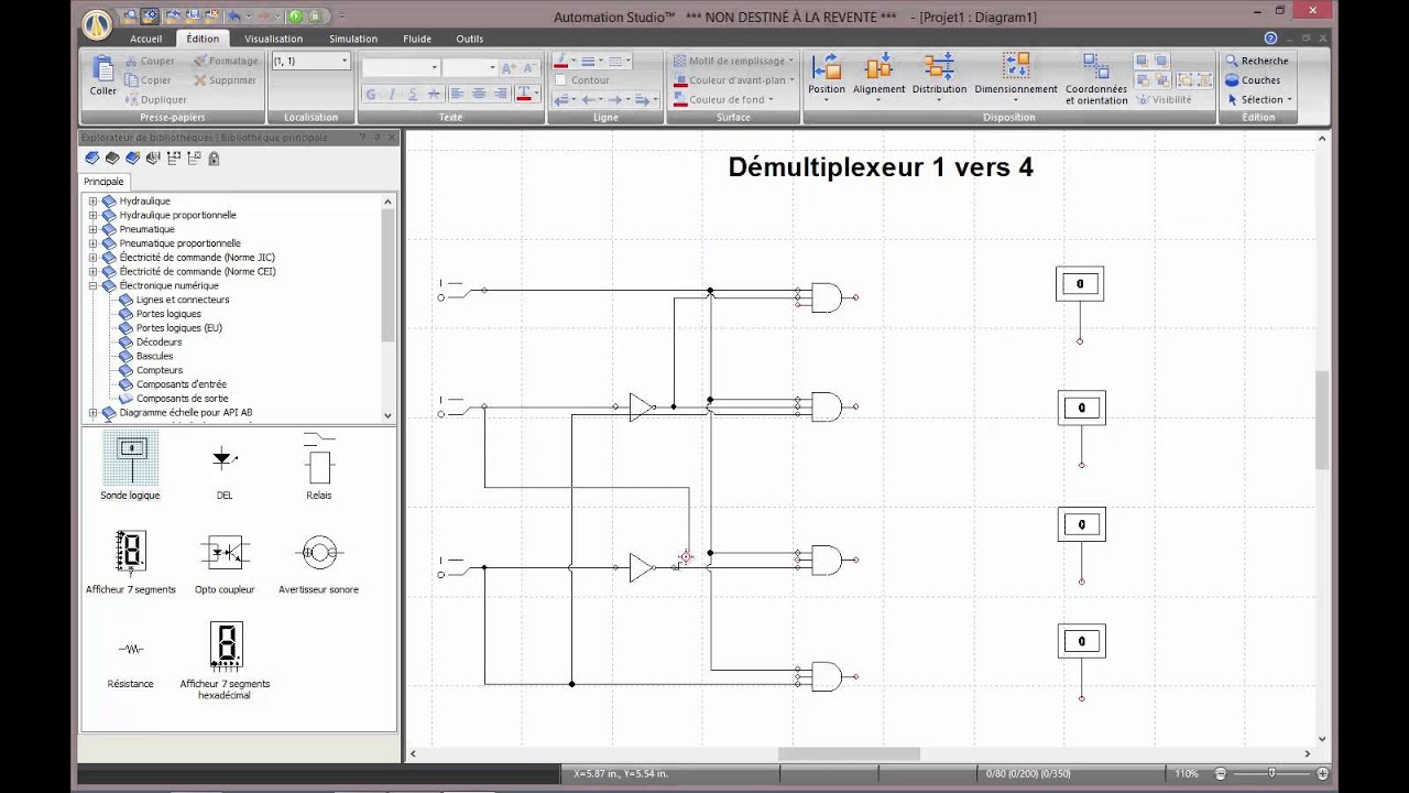 Electronique numérique - Mon premier circuit électronique numérique ...