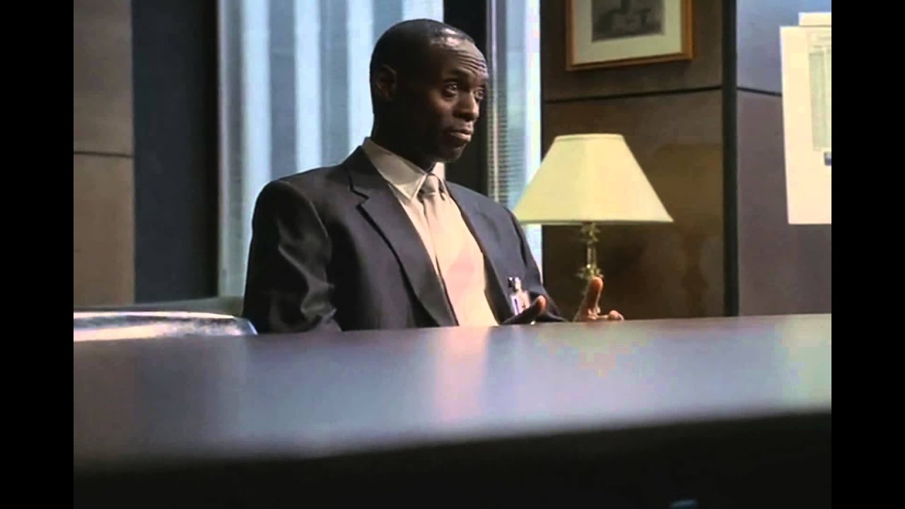 The Wire - Lt. Daniels meets Clay Davis - YouTube