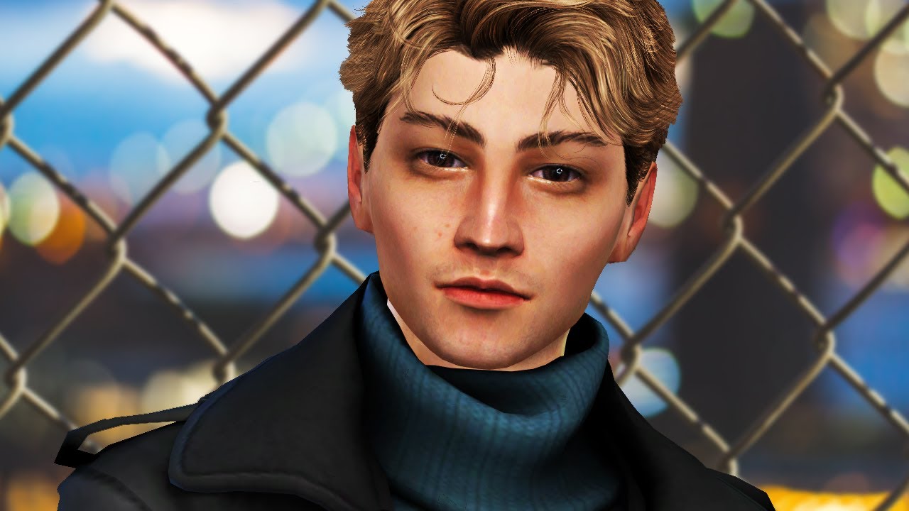 Realistic Male Sim Challenge | The Sims 4 CAS - YouTube