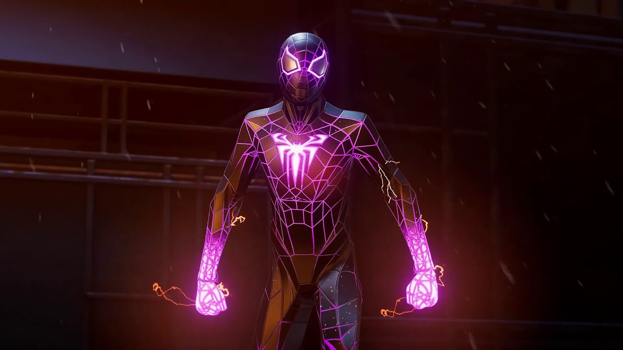 New Miles Morales Nano Tech Transformation Suit Mod Scenes - YouTube