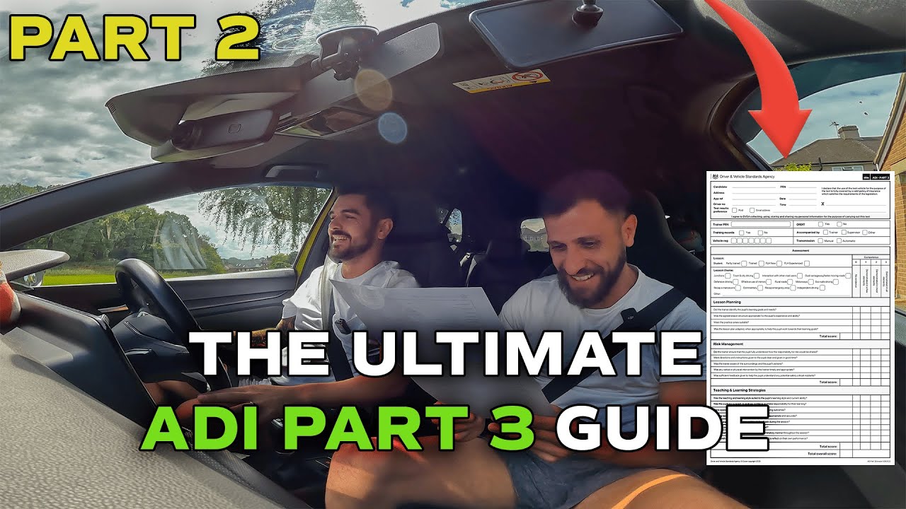 How To Pass Your ADI Part 3 - Marking Sheet Walkthrough | Passman ...
