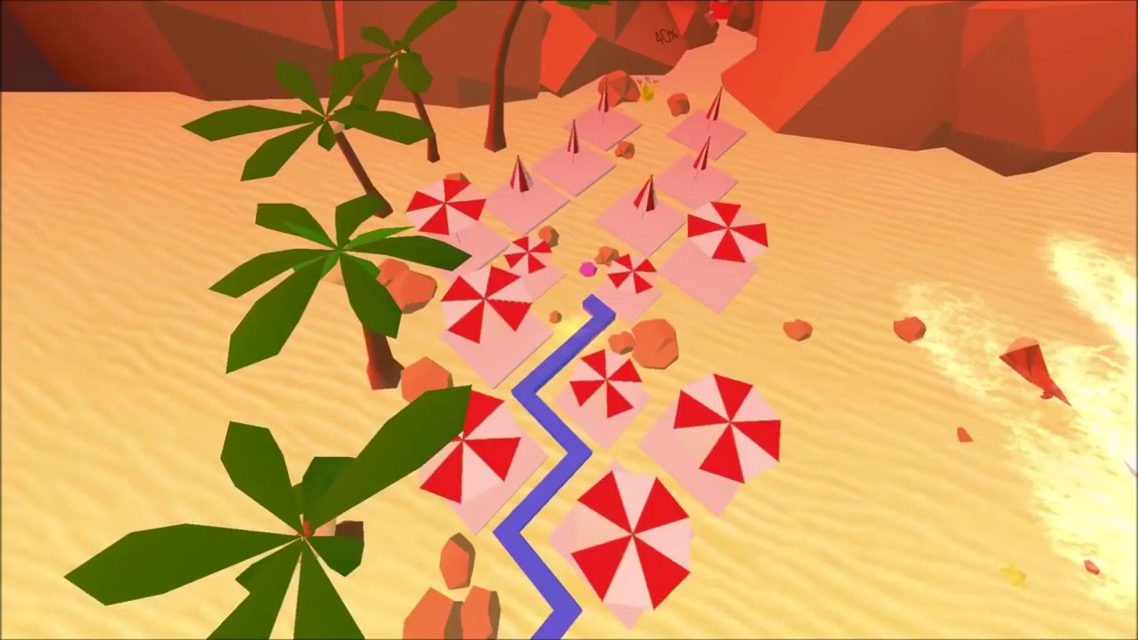 Top 10 easiest levels in Dancing Line - YouTube