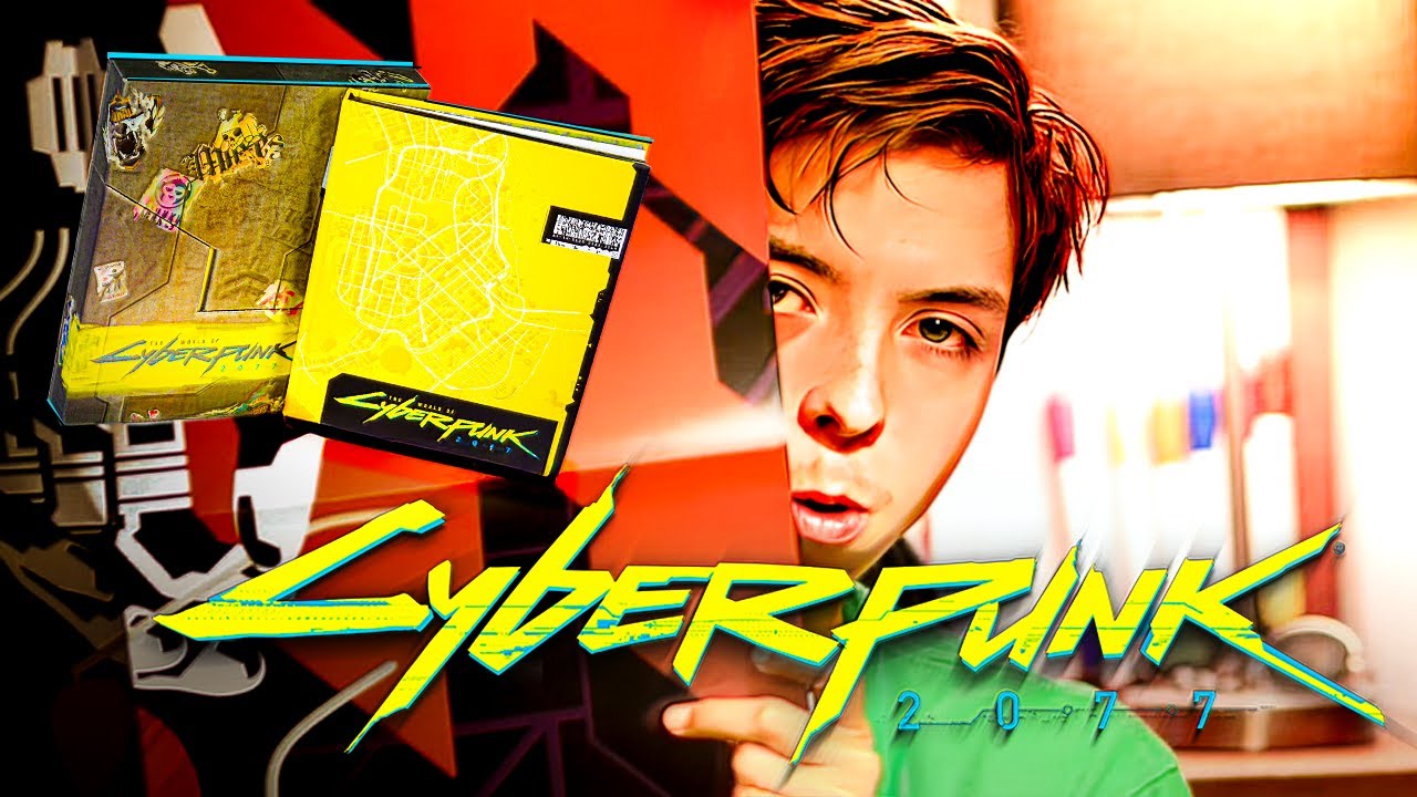 The World of Cyberpunk 2077 - Deluxe Edition UNBOXING - YouTube
