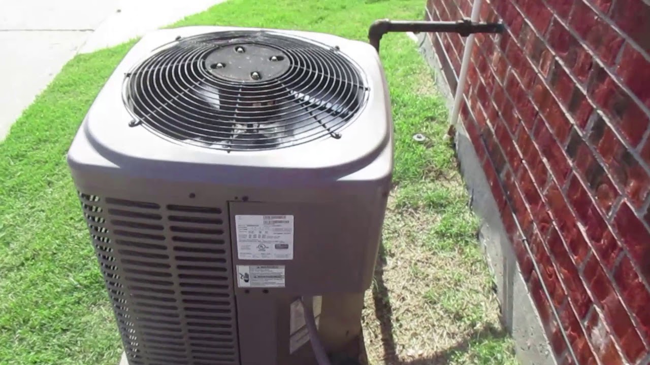 2012 Guardian 4 Ton Central Air Conditioner Startup/Shutdown! - YouTube