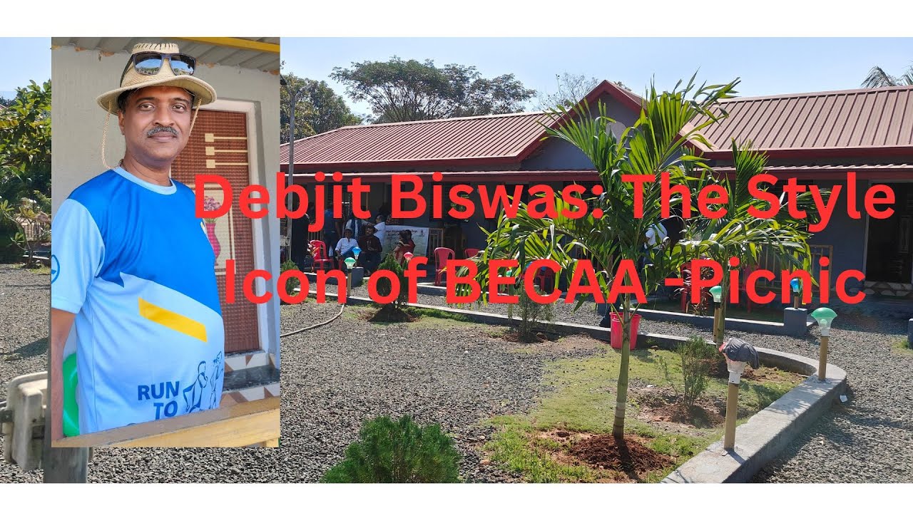 Debjit Biswas: The Style Icon of BECAA - Karjat Picnic Vibes - YouTube