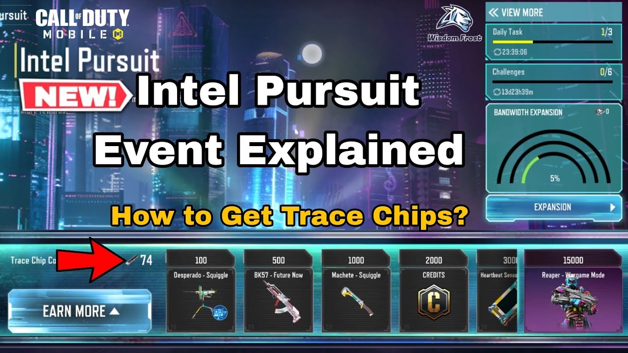Intel Pursuit Event Explained | How to Get Trace Chip to Unlock Rewards ...