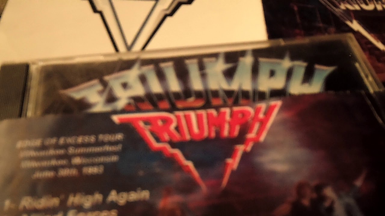 TRIUMPH "ROCK AND MACHINE live W/ Phil X guitar solo (audio) 1993 - YouTube