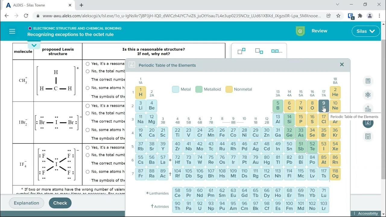 Recognizing exceptions to the octet rule in Lewis Structures - YouTube