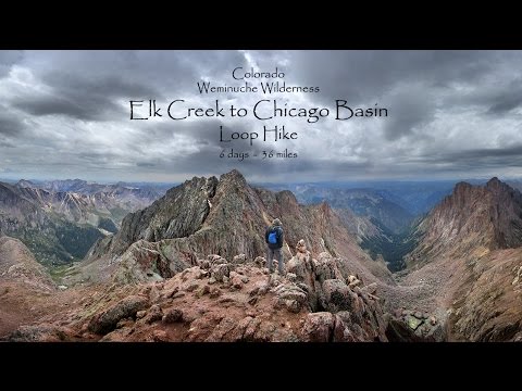 Colorado - Elk Creek to Chicago Basin Loop Hike - YouTube