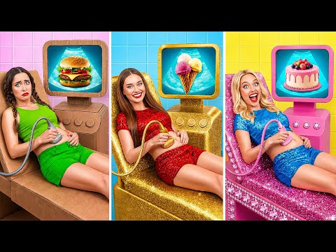 Poor vs Rich vs Giga Rich in The Hospital | Funny Challenges by Multi DO Girls